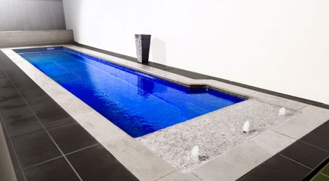 Lap Pool 8m Fibreglass Inground Pool | Aqua Lagoon Pools